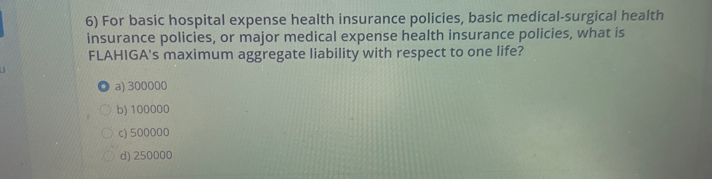 Solved For basic hospital expense health insurance policies, | Chegg.com