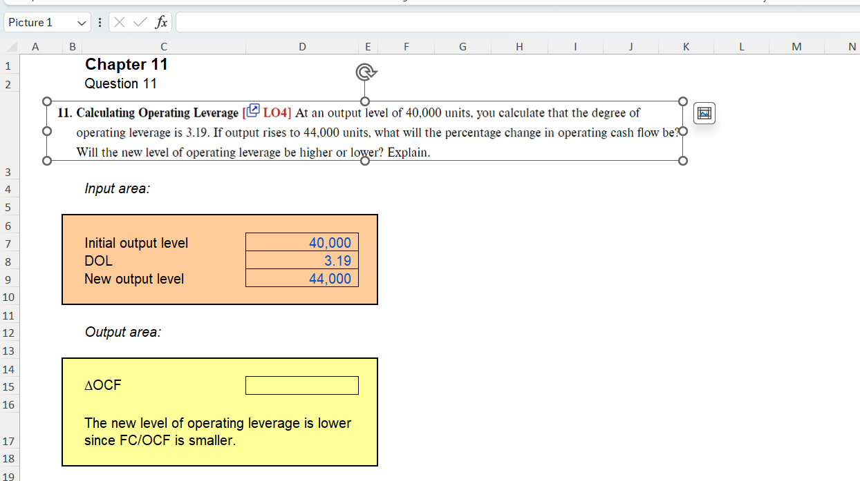Calculating Operating Leverage [ [ ﻿LO4] ﻿At an | Chegg.com