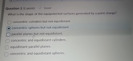 Solved Question 2 (1 ﻿point)savedWhat is the shape of the | Chegg.com
