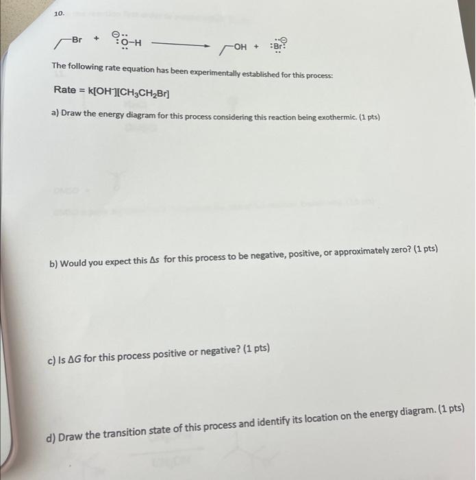 Solved The following rate equation has been experimentally | Chegg.com