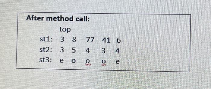 Solved Part \#1: Write a method called sum e o in a class | Chegg.com