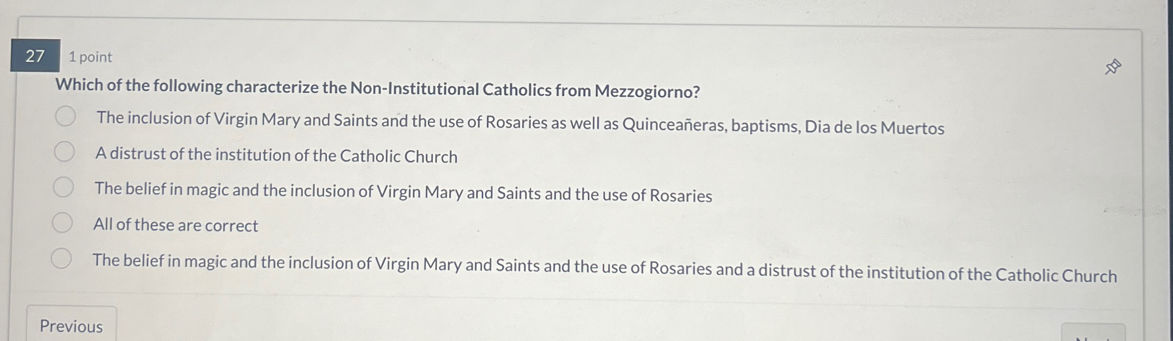 Solved 1 ﻿pointWhich of the following characterize the | Chegg.com