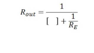 Solved To induce small signal output resistance expression. | Chegg.com