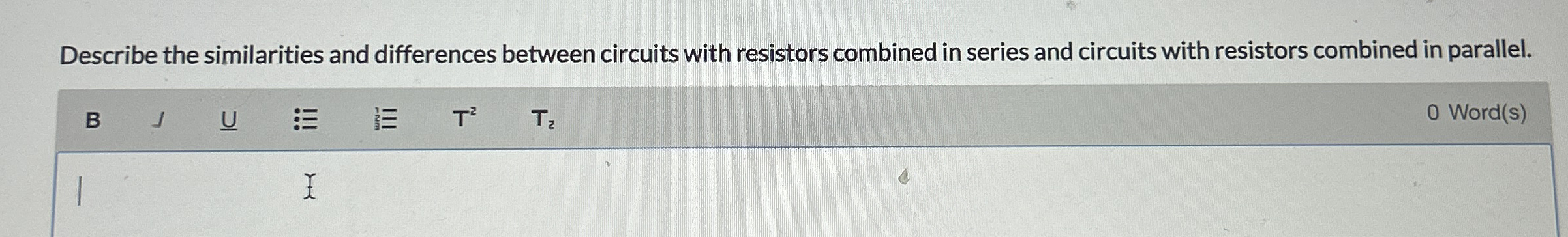 Solved Describe the similarities and differences between | Chegg.com