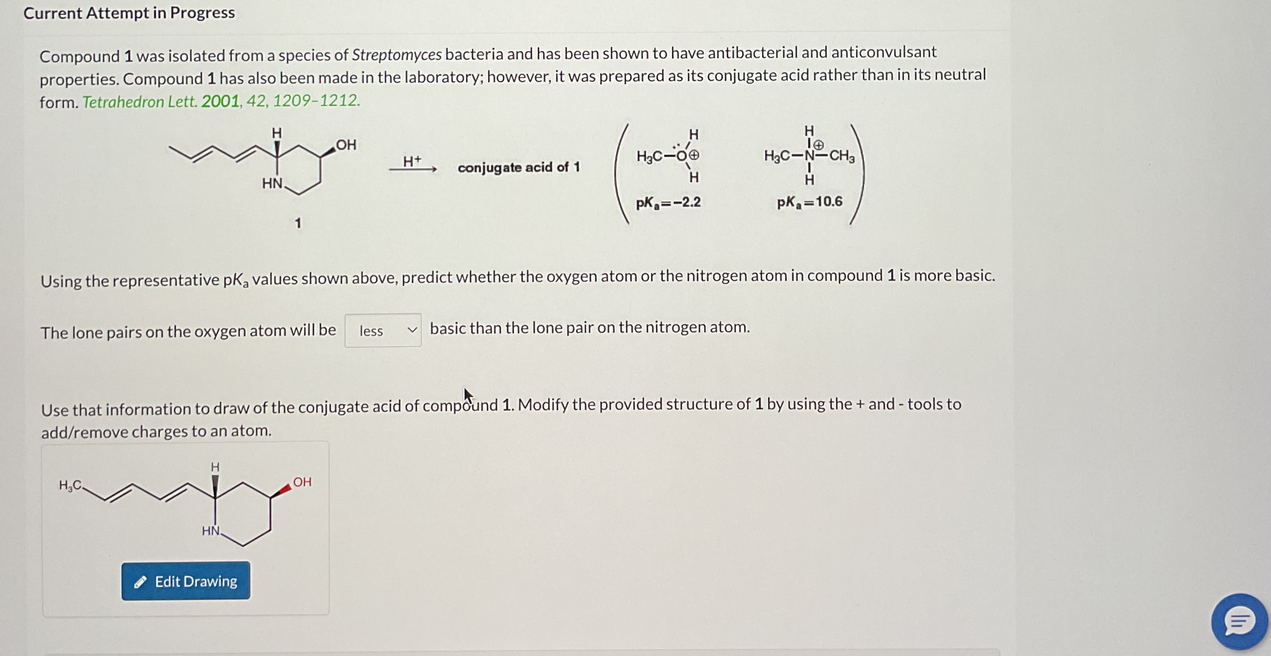Solved Current Attempt in ProgressCompound 1 ﻿was isolated | Chegg.com