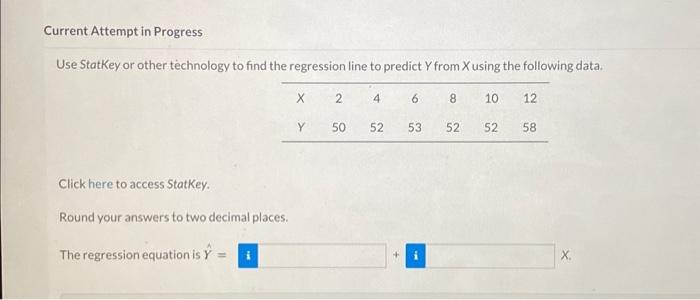 Solved Use StatKey or other technology to find the | Chegg.com