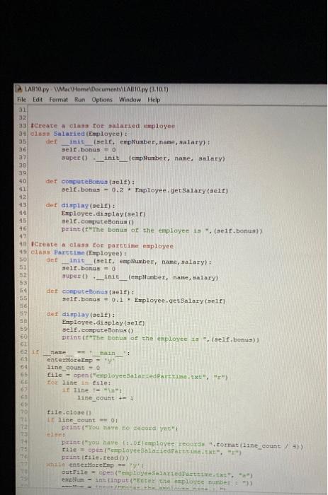 Solved Lab10 Py Mack Home Documents Lab 10 Py 3 10 1