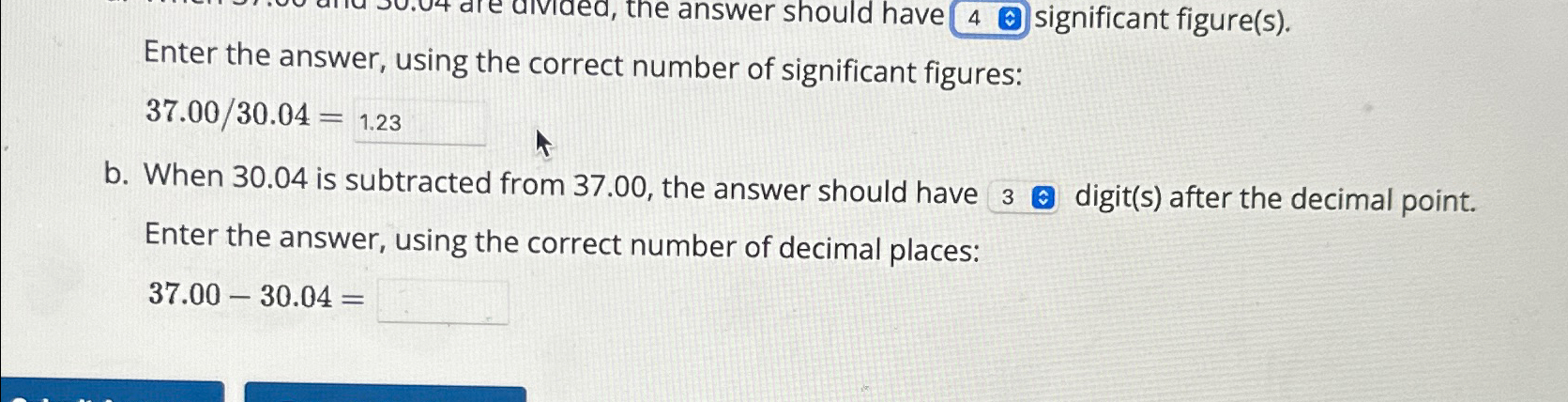 Solved Enter the answer, using the correct number of | Chegg.com
