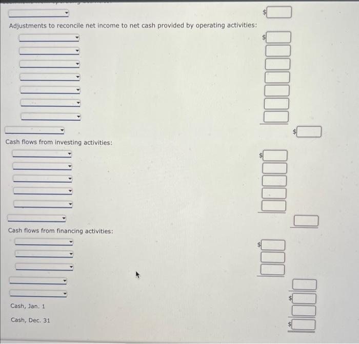 Solved (Appendix 11B) Using a Spreadsheet to Prepare a | Chegg.com