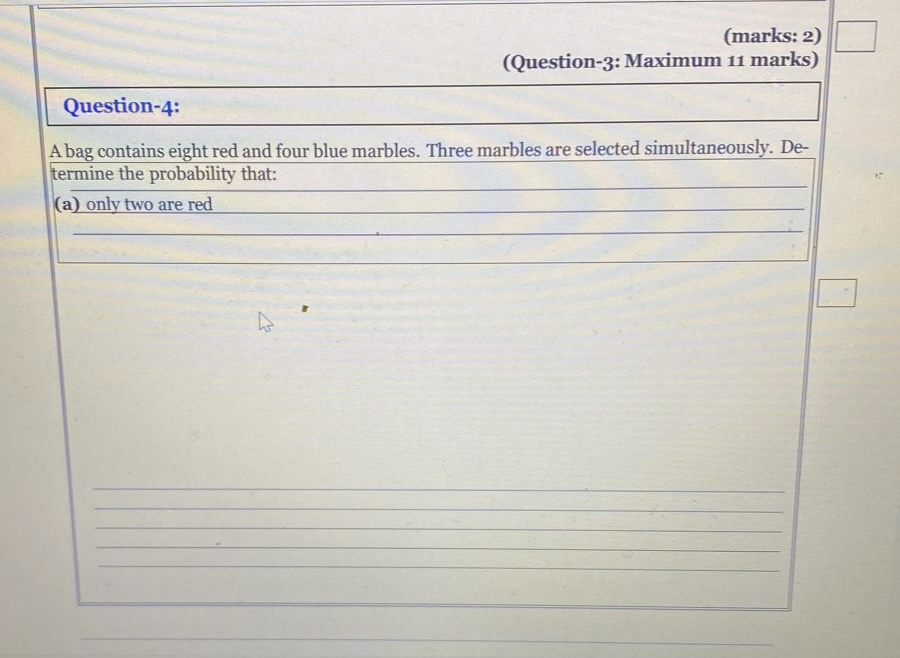 Solved (marks: 2)(Question-3: Maximum 11 marks)Question-4:A | Chegg.com Solved (marks: 2)(Question-3: Maximum 11 marks)Question-4:A | Chegg.com