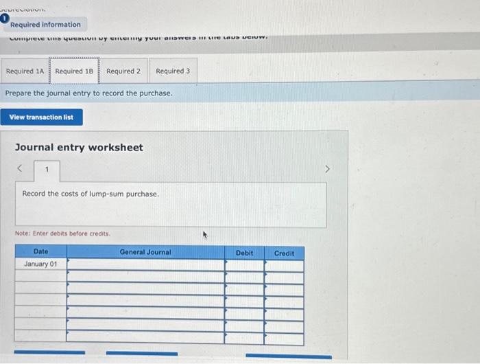 Solved Prepare the journal entry to record the purchase. | Chegg.com