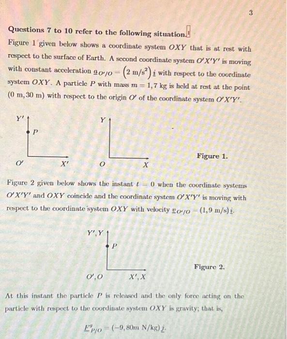Solved Questions 7 To 10 Refer To The Following Situation. 