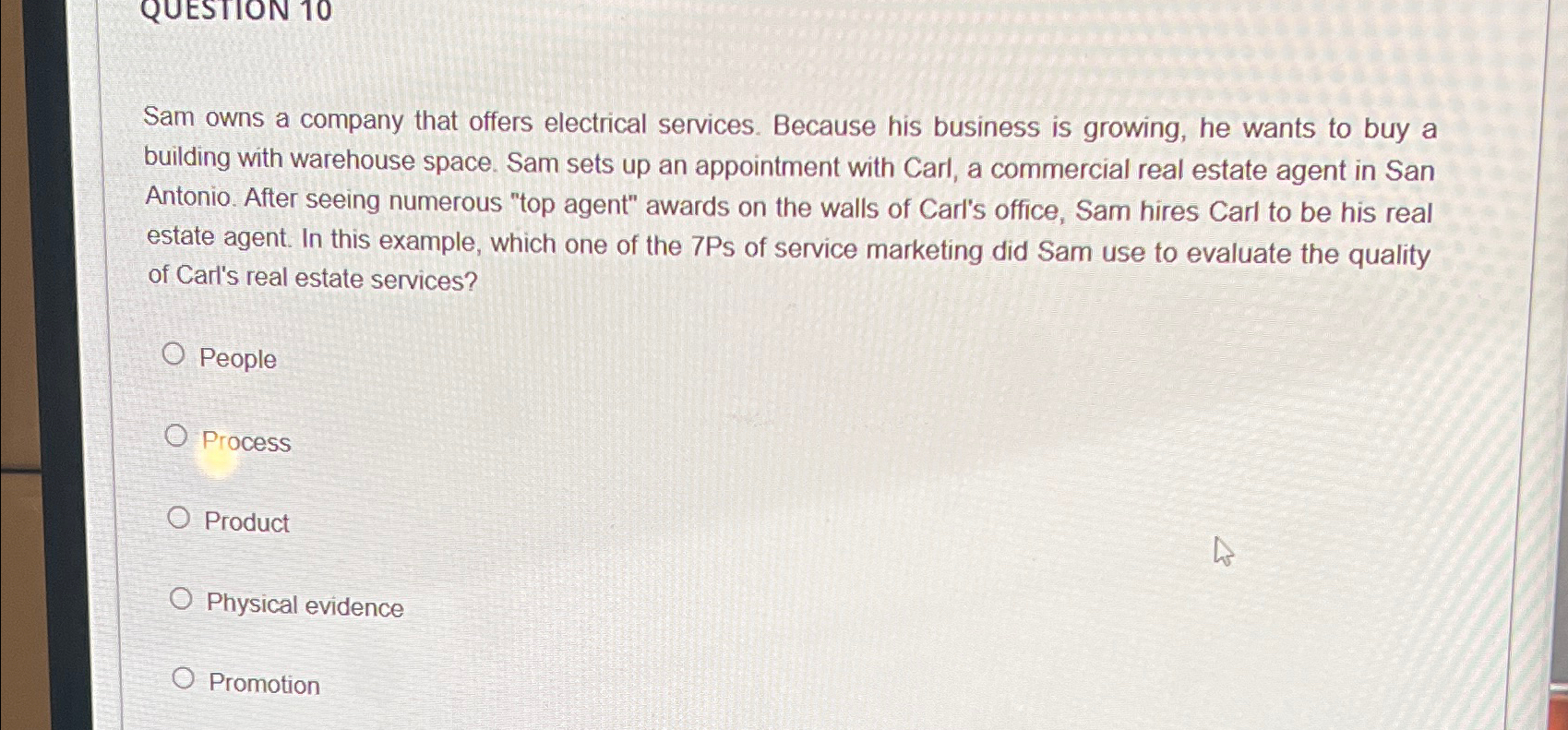Solved Sam owns a company that offers electrical services. | Chegg.com