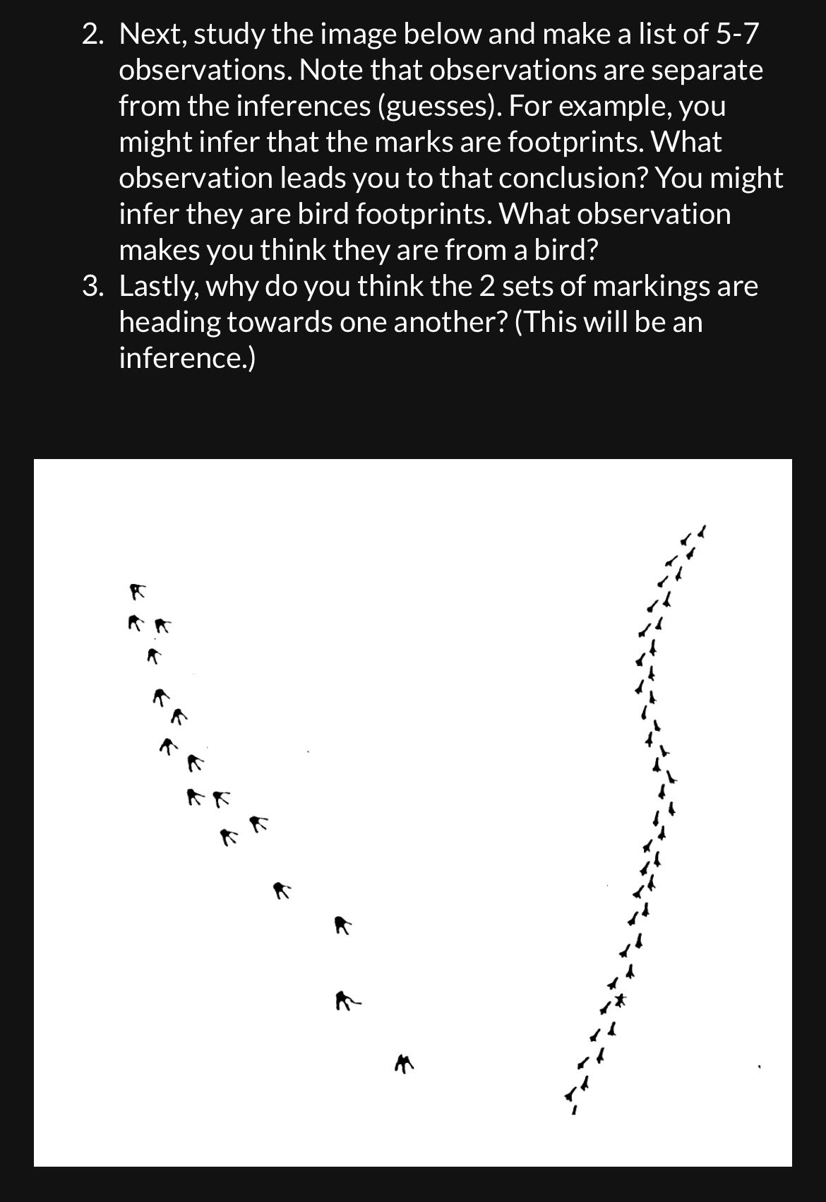 Next, study the image below and make a list of | Chegg.com