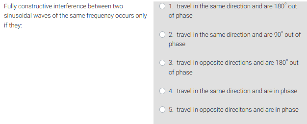 Solved Fully constructive interference between twosinusoidal | Chegg.com