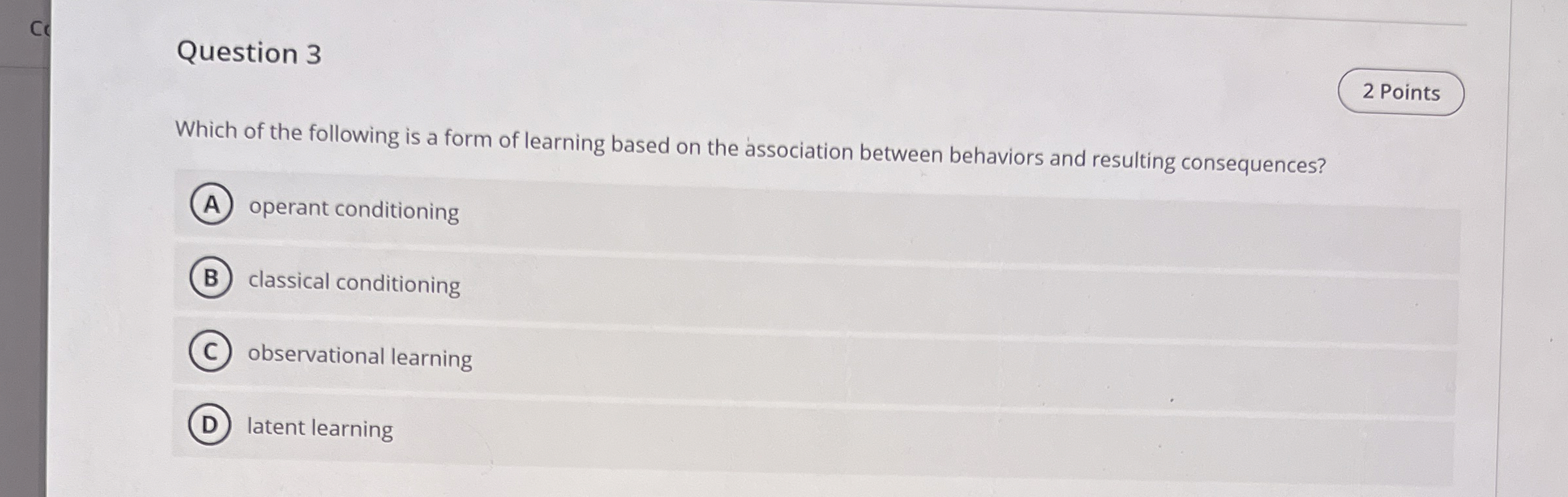 Solved Question 32 ﻿PointsWhich of the following is a form | Chegg.com