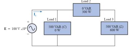 Solved Find total power in watts, volt ampere reactive, volt | Chegg.com