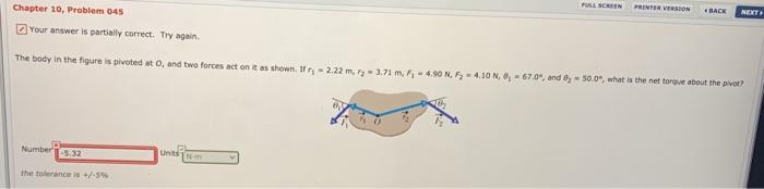 Solved Chapter 10, Problem 045 SOREN PRINTER VERSION • BACK | Chegg.com