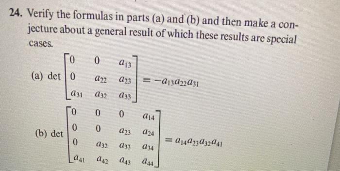 Solved 24. Verify the formulas in parts (a) and (b) and then | Chegg.com