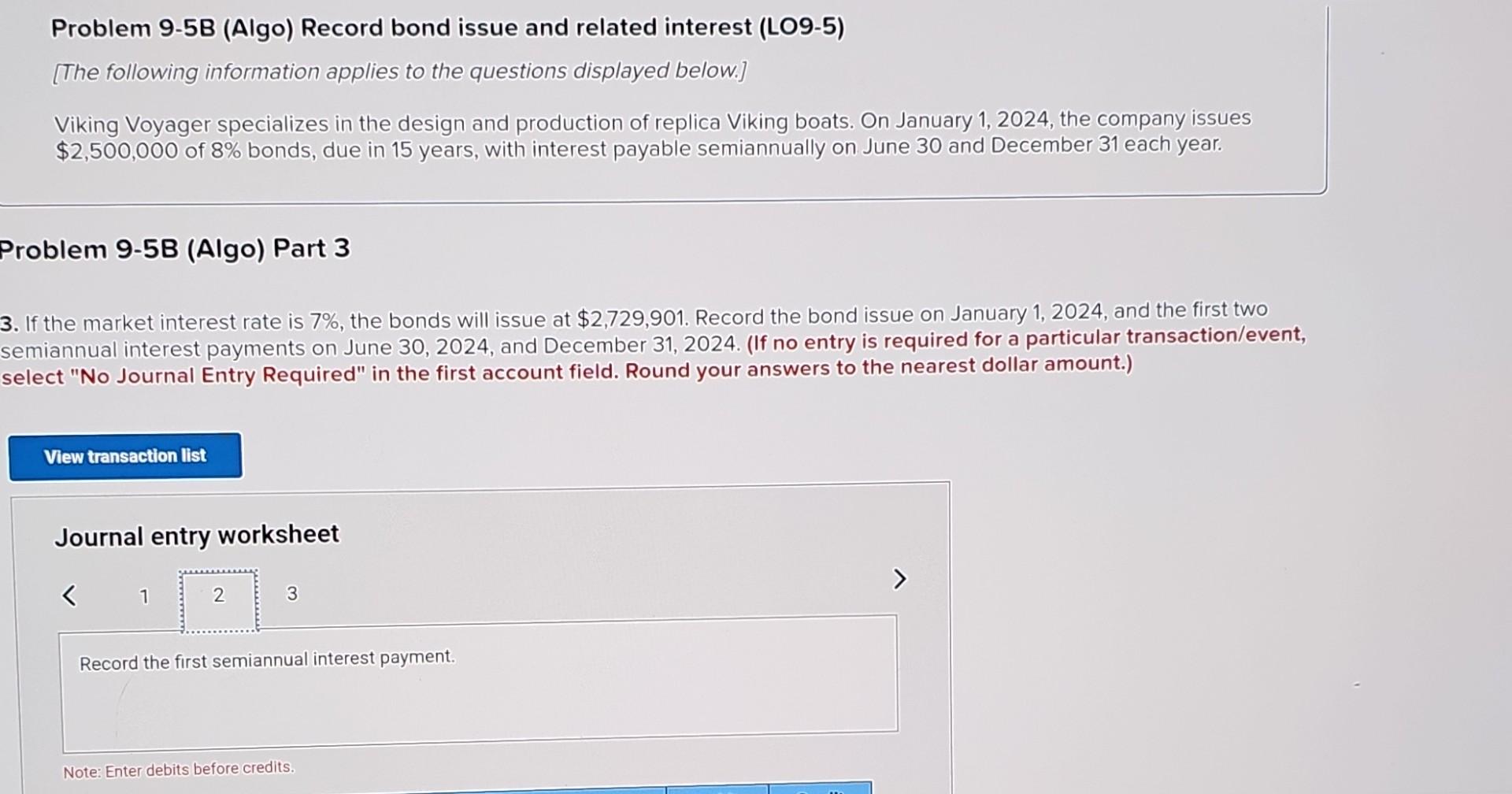 Solved Required information Problem 9-1B (Algo) Record and | Chegg.com