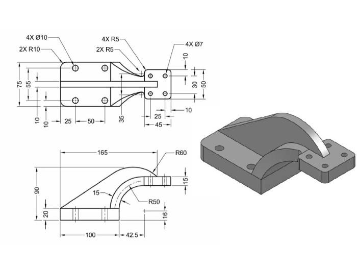 Solved 4X 010 2X R10 4X R5 2X R5 4X7 10 o 30 H 50 SS- 10 10 | Chegg.com