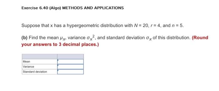 Solved Exercise 6.40 (Algo) METHODS AND APPLICATIONS Suppose | Chegg.com