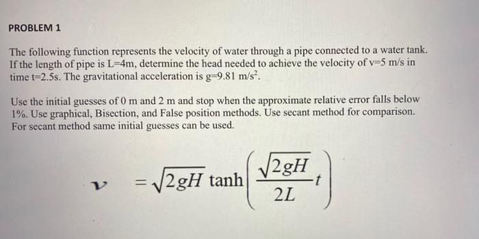 Solved The following function represents the velocity of | Chegg.com