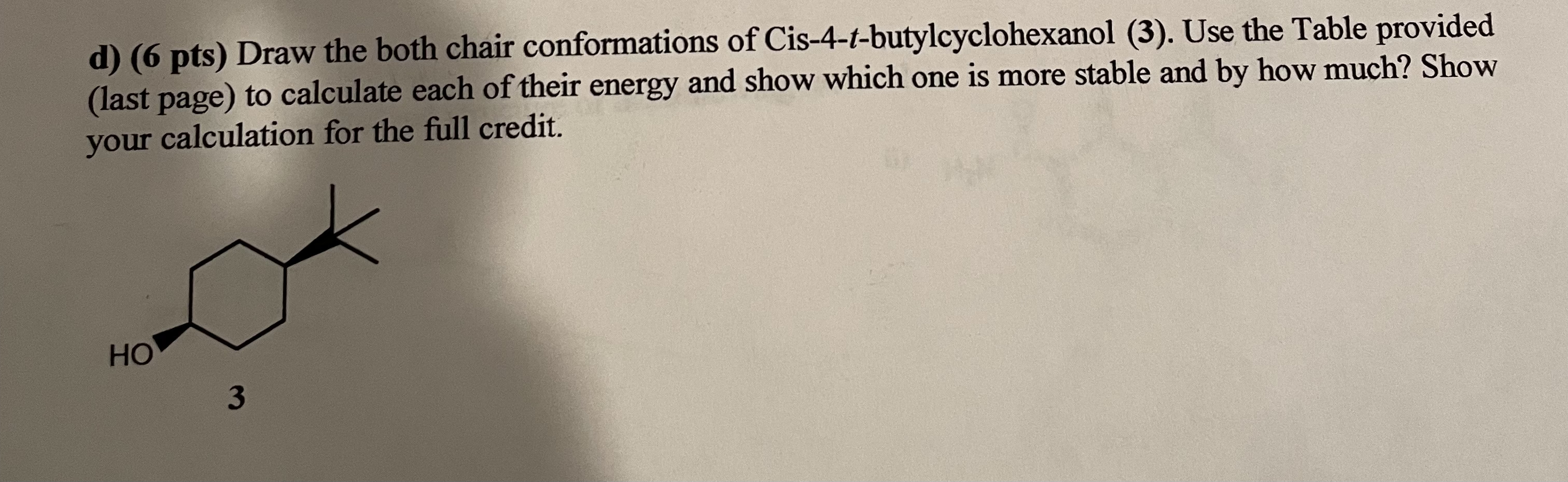 Draw the both chair conformations of | Chegg.com
