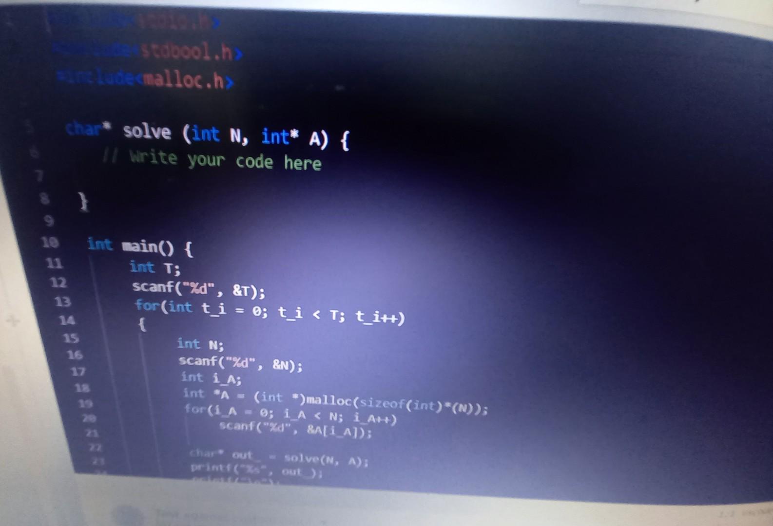 You are given the following: - An Integer N - An | Chegg.com