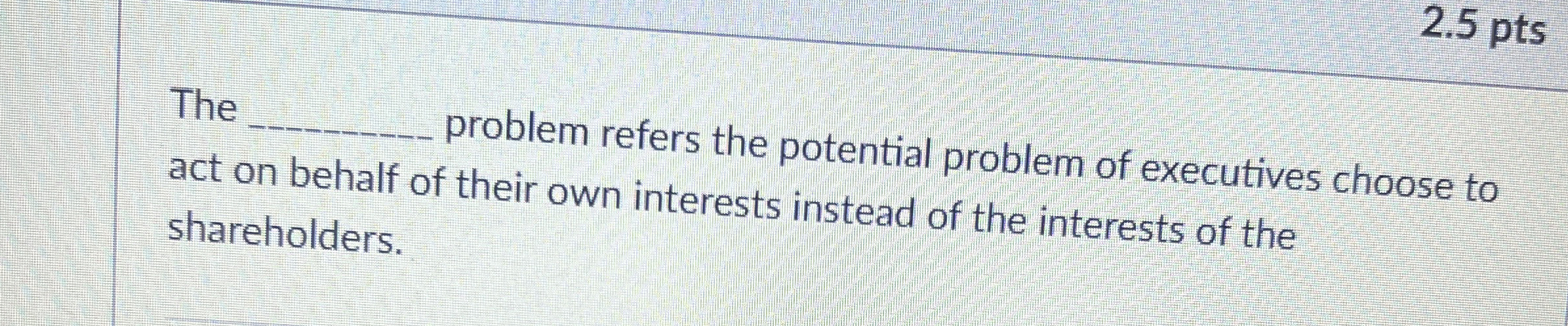 Solved 2.5 ﻿ptsThe ﻿problem refers the potential problem | Chegg.com