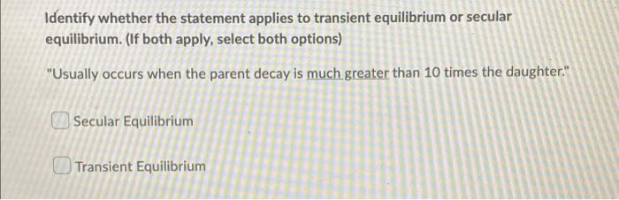 Solved Identify whether the statement applies to transient | Chegg.com