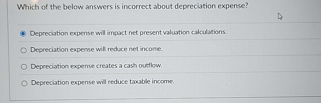 Solved Which of the below answers is incorrect about | Chegg.com