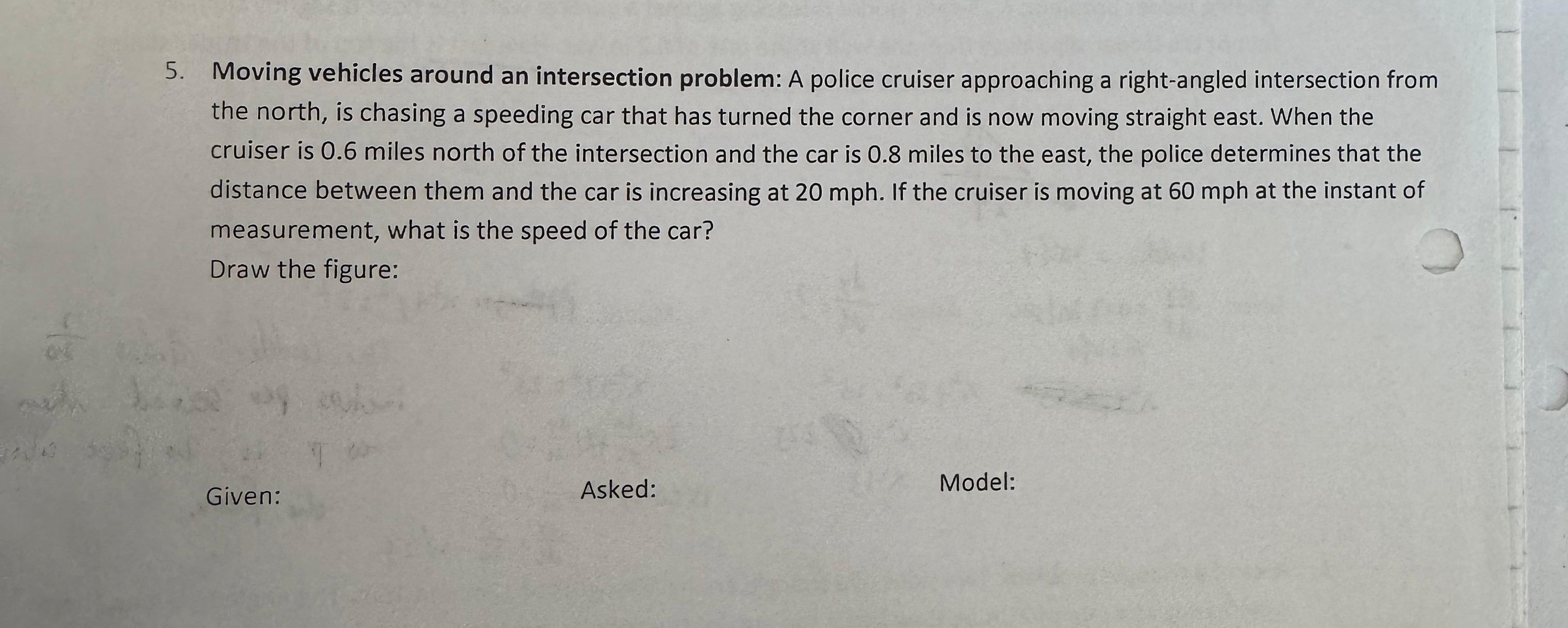 Solved Moving vehicles around an intersection problem: A | Chegg.com