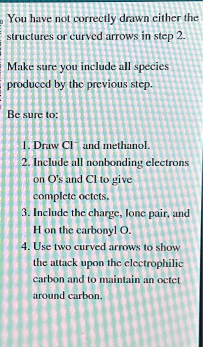 Solved tep 2: Draw the step 1 product and draw curved arrows | Chegg.com