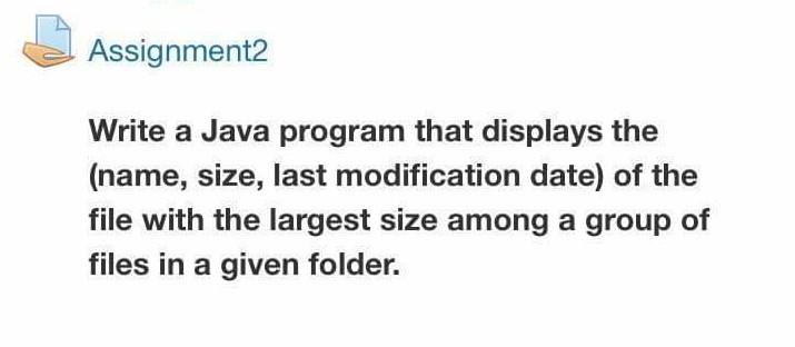 Solved Assignment2 Write A Java Program That Displays The 3484