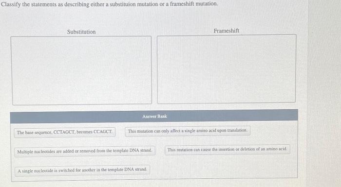 Solved Classify the statements as describing either a | Chegg.com