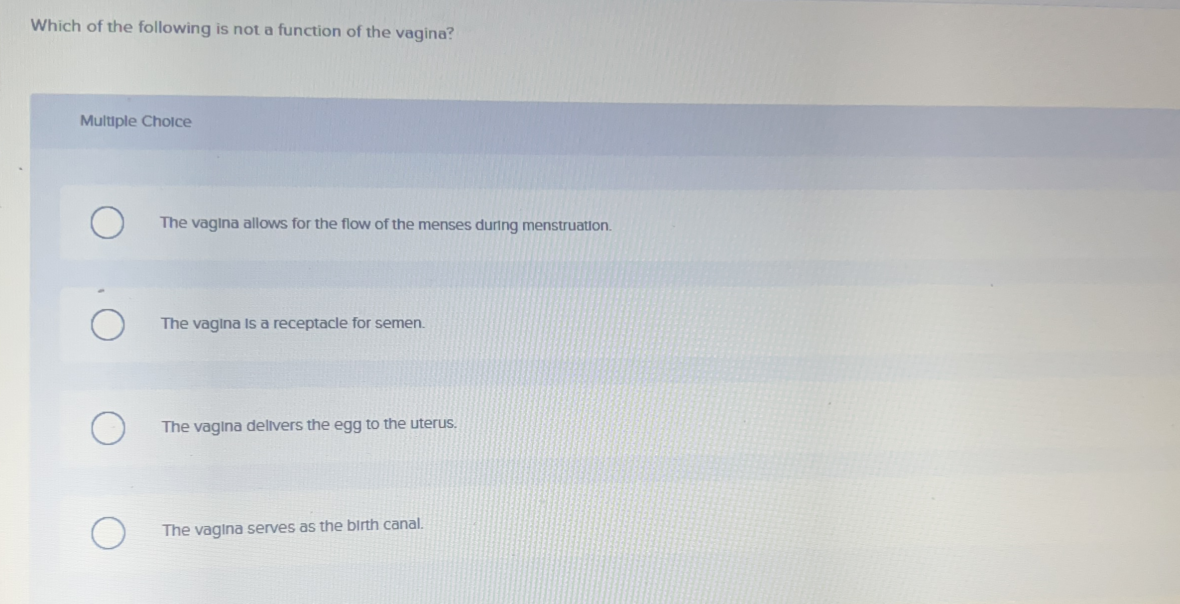 Which of the following is not a function of the | Chegg.com