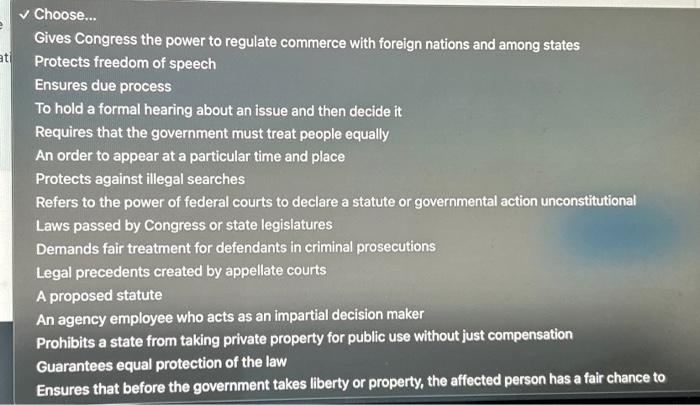 Commor Subpoer Adjudica World Trade | Chegg.com