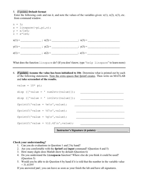 Solved ENGR 1731 - Computing for Engineers Lab#3 REPORT DUE: | Chegg.com