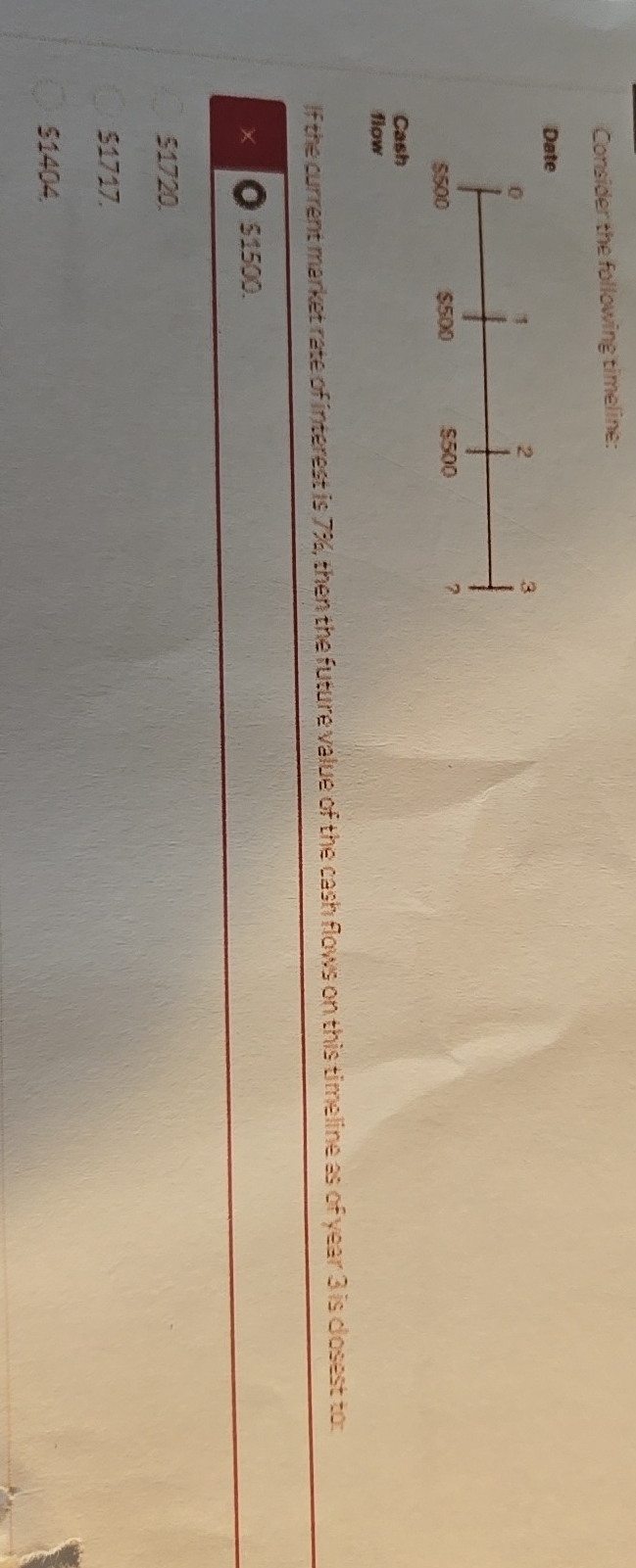 Solved Consider the following timeline:flowIf the current | Chegg.com