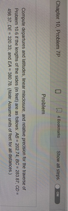 Solved Using the compass (Bowditch) rule, adjust the | Chegg.com