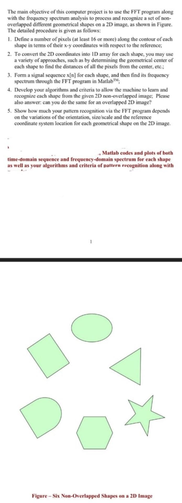 Solved The main objective of this computer project is to use | Chegg.com