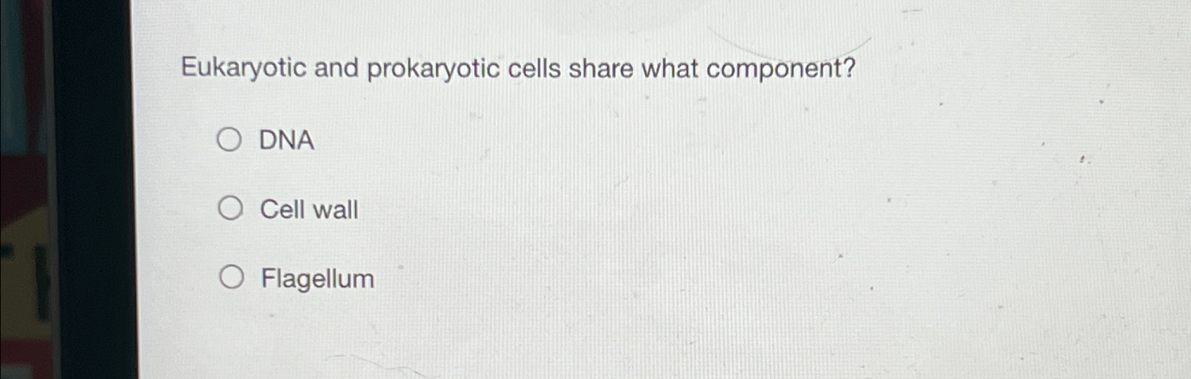Solved Eukaryotic and prokaryotic cells share what | Chegg.com