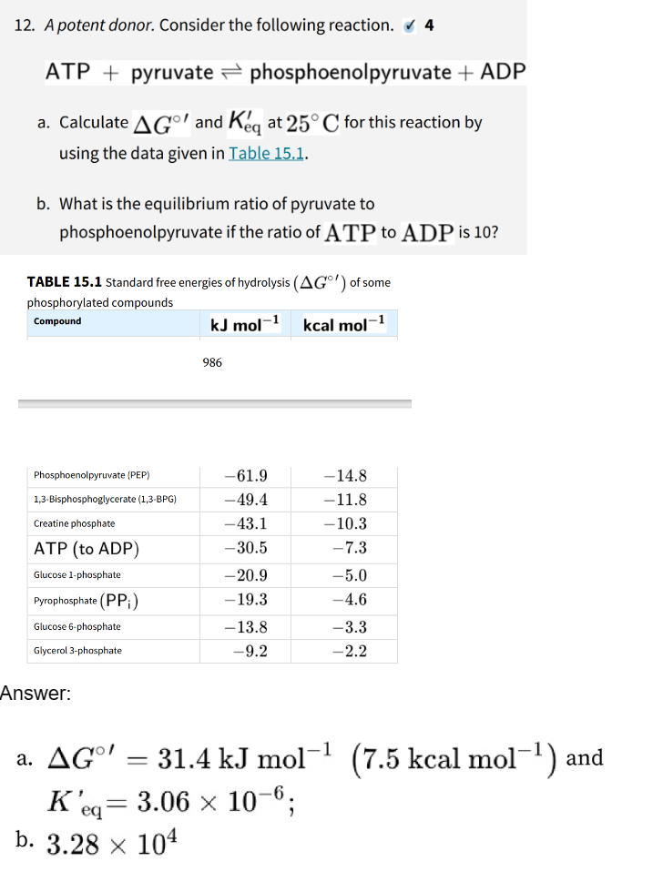 Solved I need help with the calculations.A potent donor. | Chegg.com