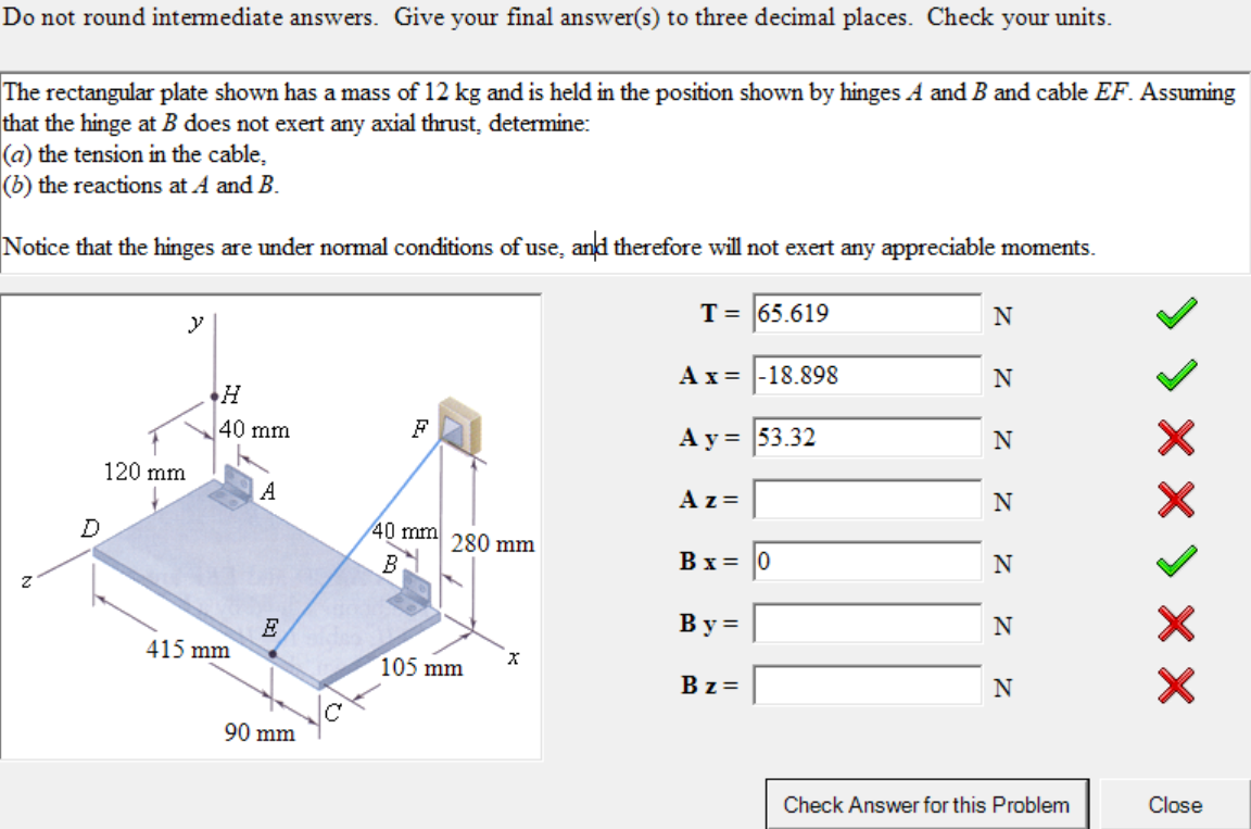 Solved Do ﻿not round intermediate answers. Give your final | Chegg.com