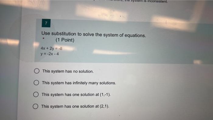 Solved Determine the number of solutions the system has. | Chegg.com
