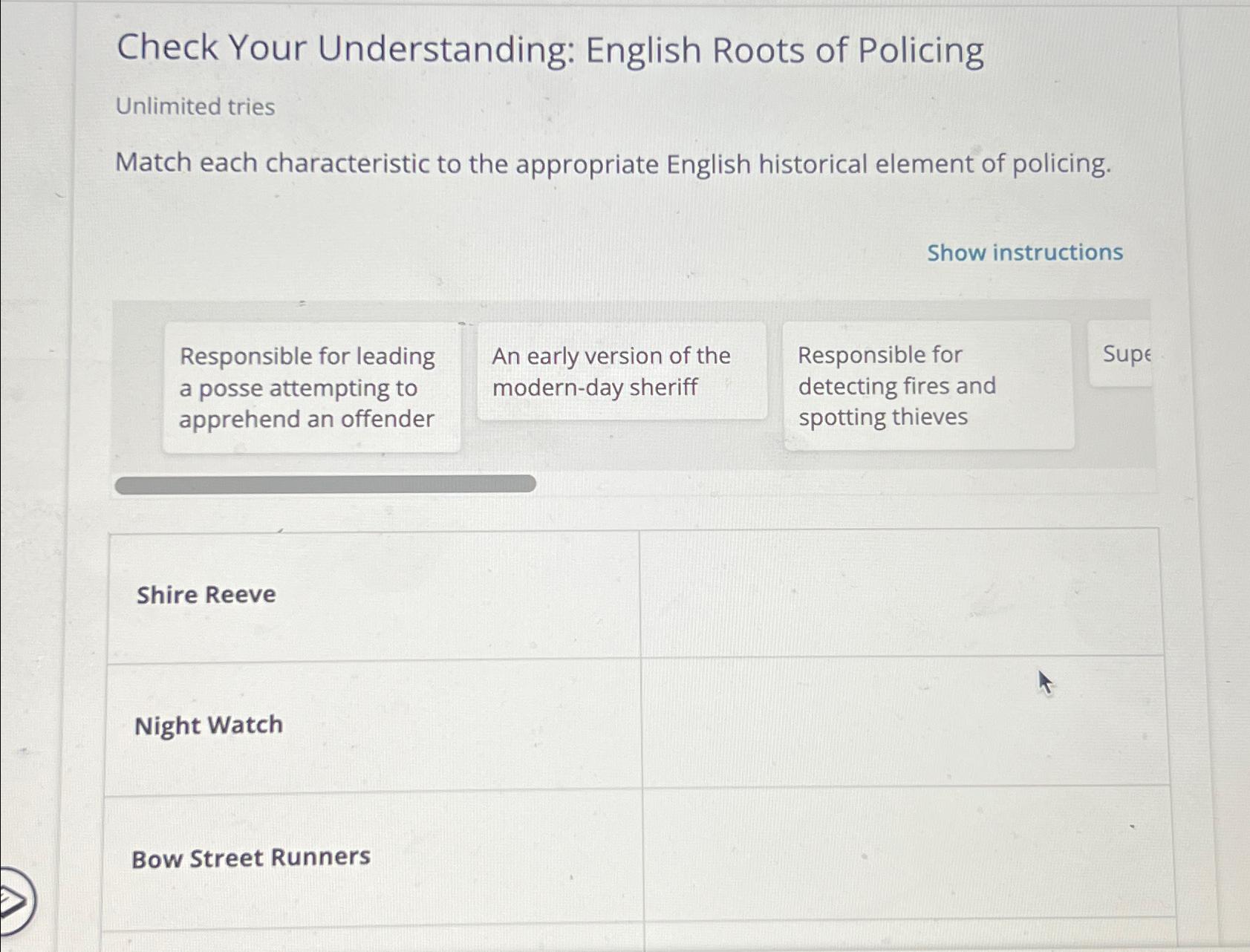 Solved Check Your Understanding: English Roots of | Chegg.com