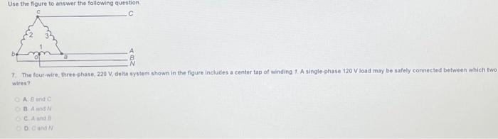 Solved The four-wire, three-phase, 220 V, delta system shown | Chegg.com