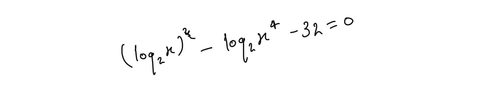 Solved If X is an integer then solve(log2x)x-log2x4-32=0The | Chegg.com