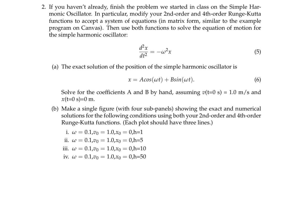 Solved If you haven't already, finish the problem we started | Chegg.com